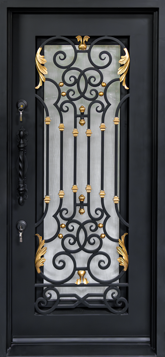 Valeanto's Iron Door - Model 165 - Front Door – VALEANTO'S IRON DOORS